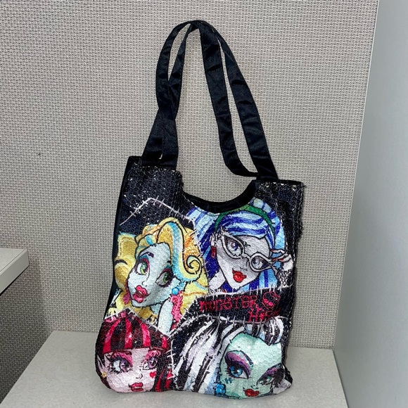 monster high | Accessories | Monster High Small Sequin Tote Bag | Poshmark